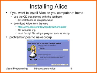 Visual programming | PPT | Computer Animation | Computer Software and Applications