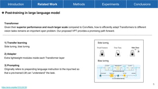 Visual prompt tuning | PPT