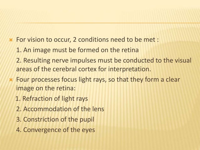 Visual prosthesis | PPTX