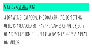Visual puns | PPTX