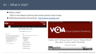 Visual question answering vqa | PDF