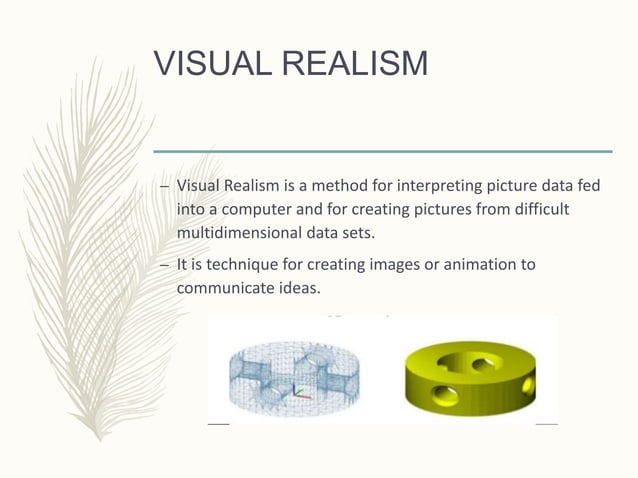 Visual realism -HIDDEN REMOVAL METHODS | PPTX