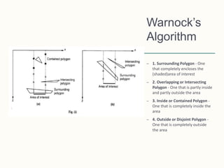 Visual realism -HIDDEN REMOVAL METHODS | PPTX