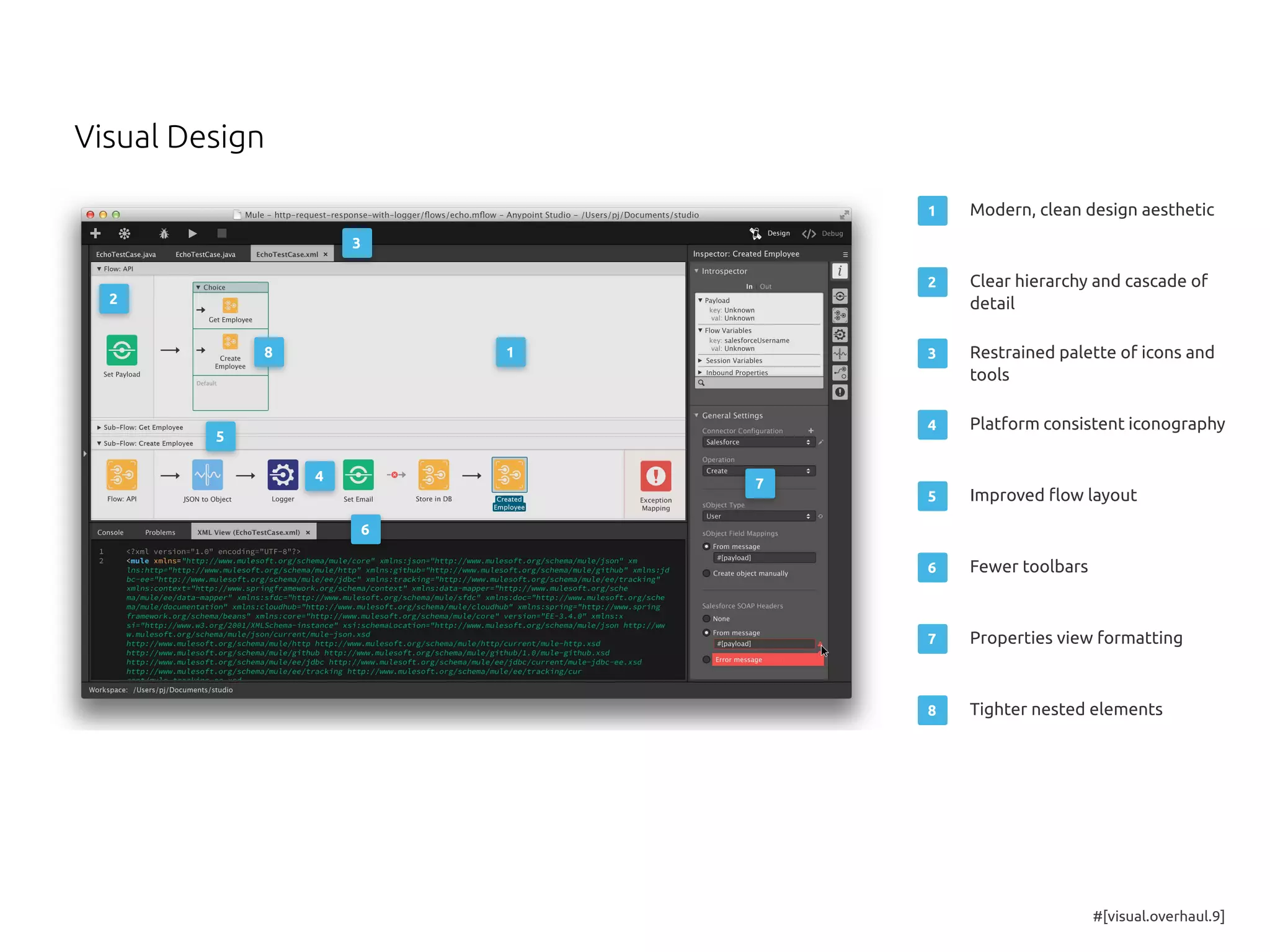 Anypoint Studio Visual Overhaul | PDF