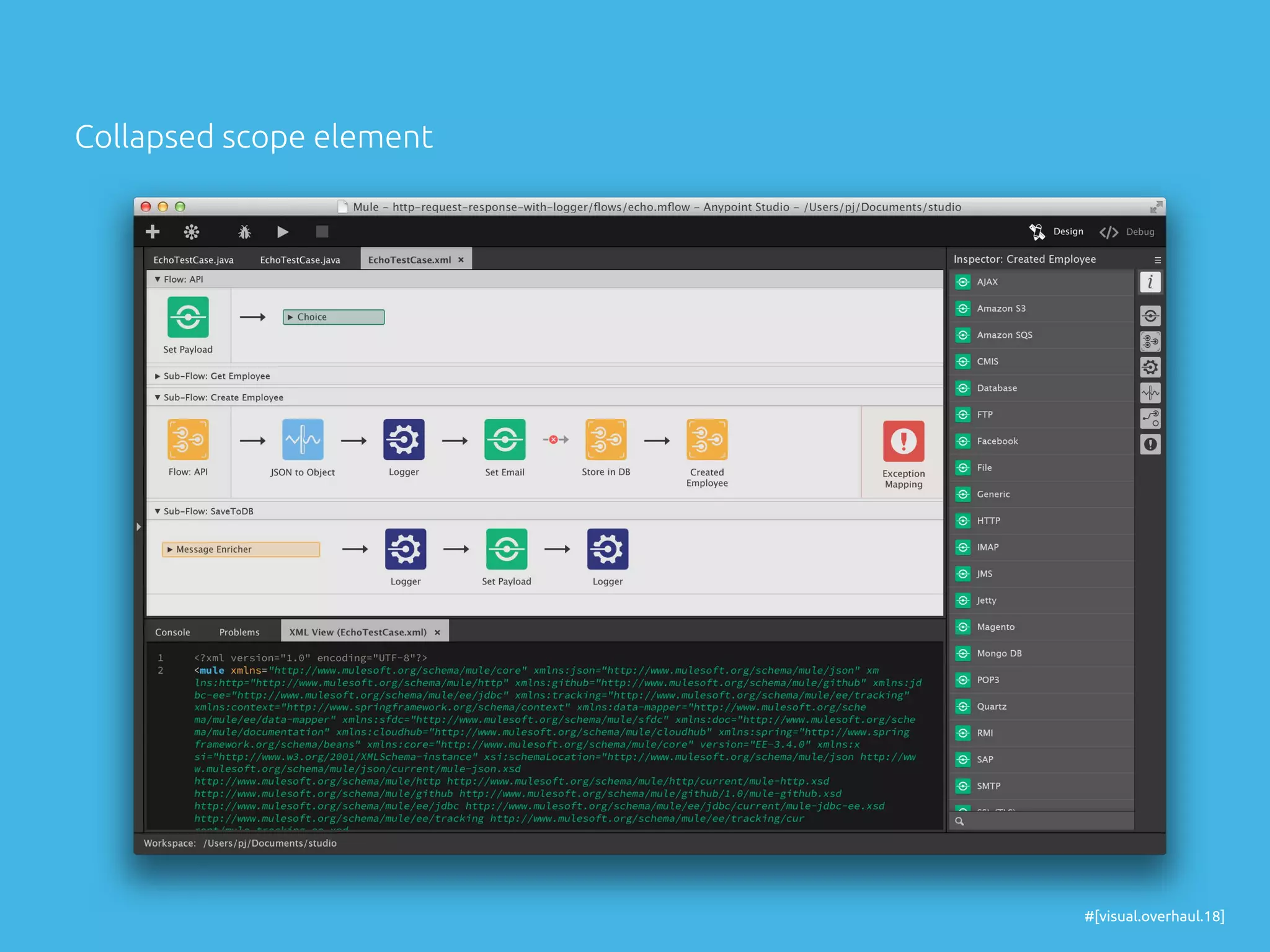 Anypoint Studio Visual Overhaul | PDF