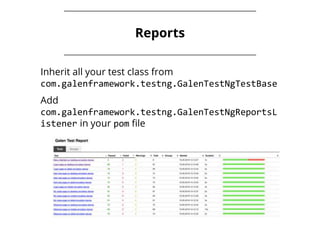 Visual Regression Testing | PPTX