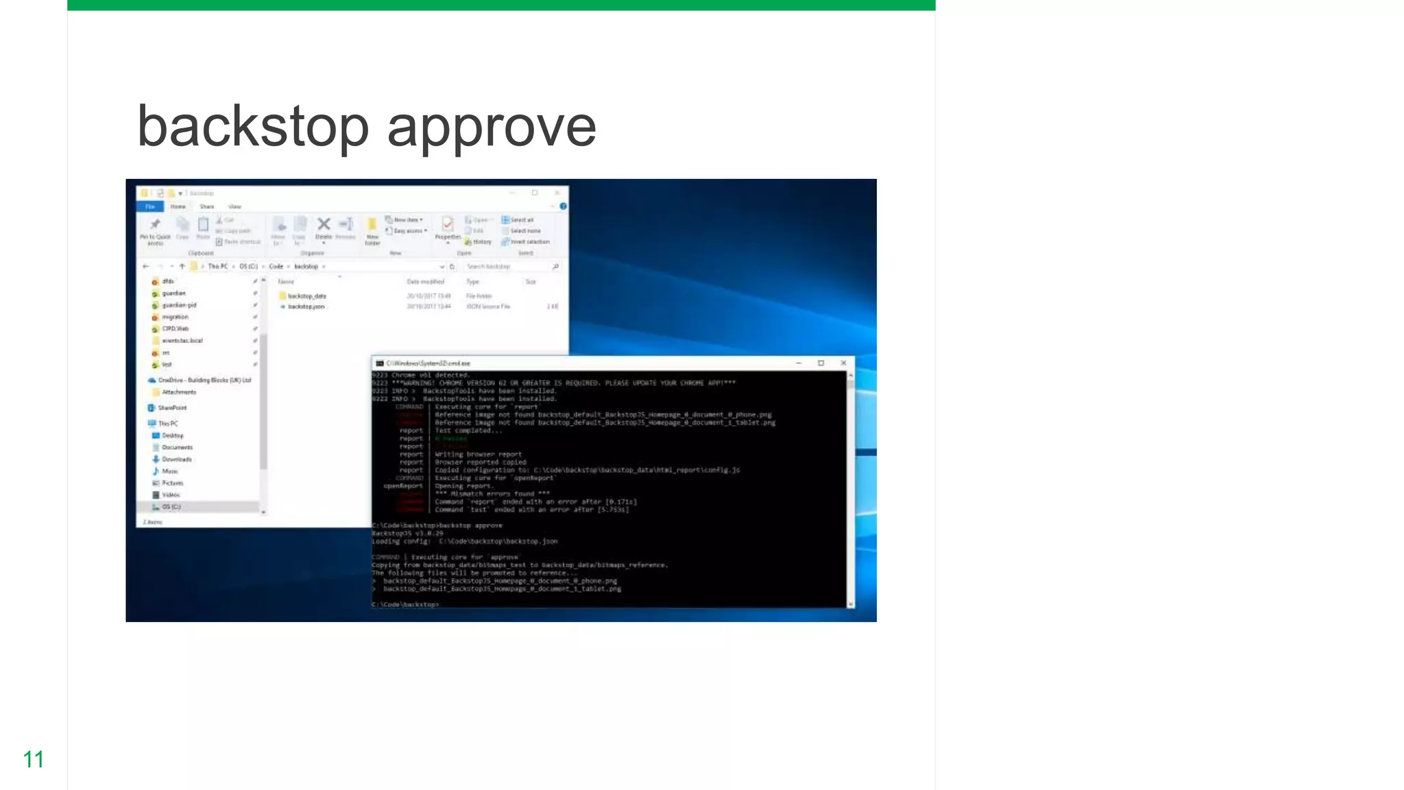 Technical Tips Visual Regression Testing And Environment Comparison With Backstopjs