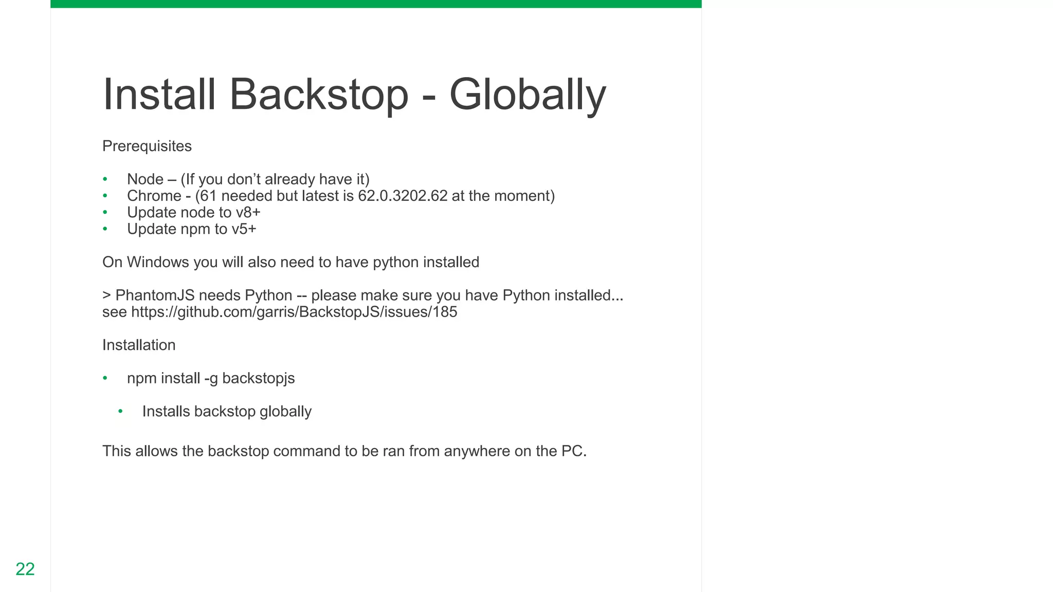 Technical Tips Visual Regression Testing And Environment Comparison With Backstop Js