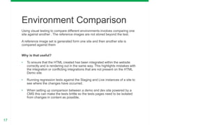 Technical Tips: Visual Regression Testing and Environment Comparison ...