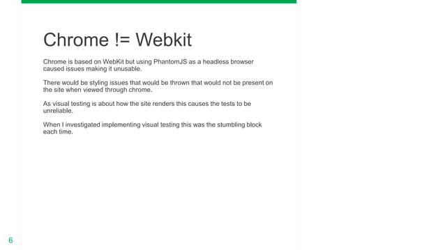 Technical Tips: Visual Regression Testing and Environment Comparison ...