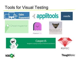 Visual regression with applitools eyes | PPT