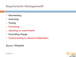 Visual Requirements Management with Kanban | PDF