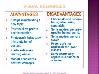 VISUAL RESOURCES OF TEACHING | PPT