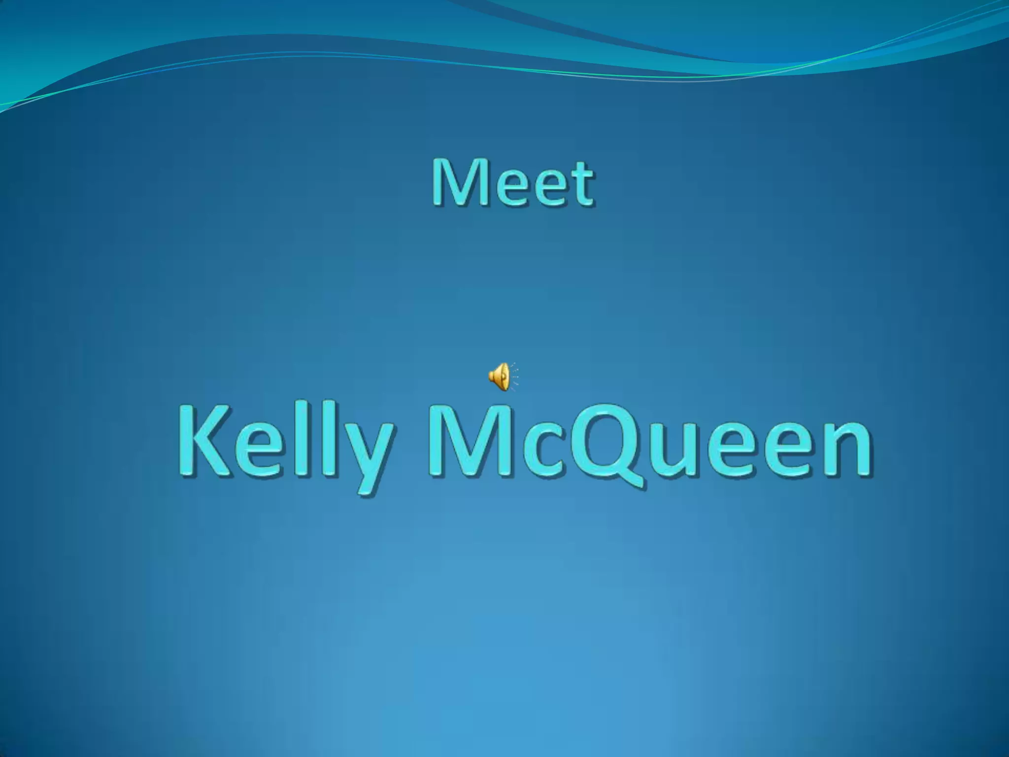 Kelly McQueen - Visual resume | PPSX
