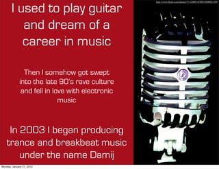 Joseph Gamblin- Music Production Visual Resume' | PPT