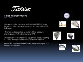 Greg Cesario Visual Resume | PPTX