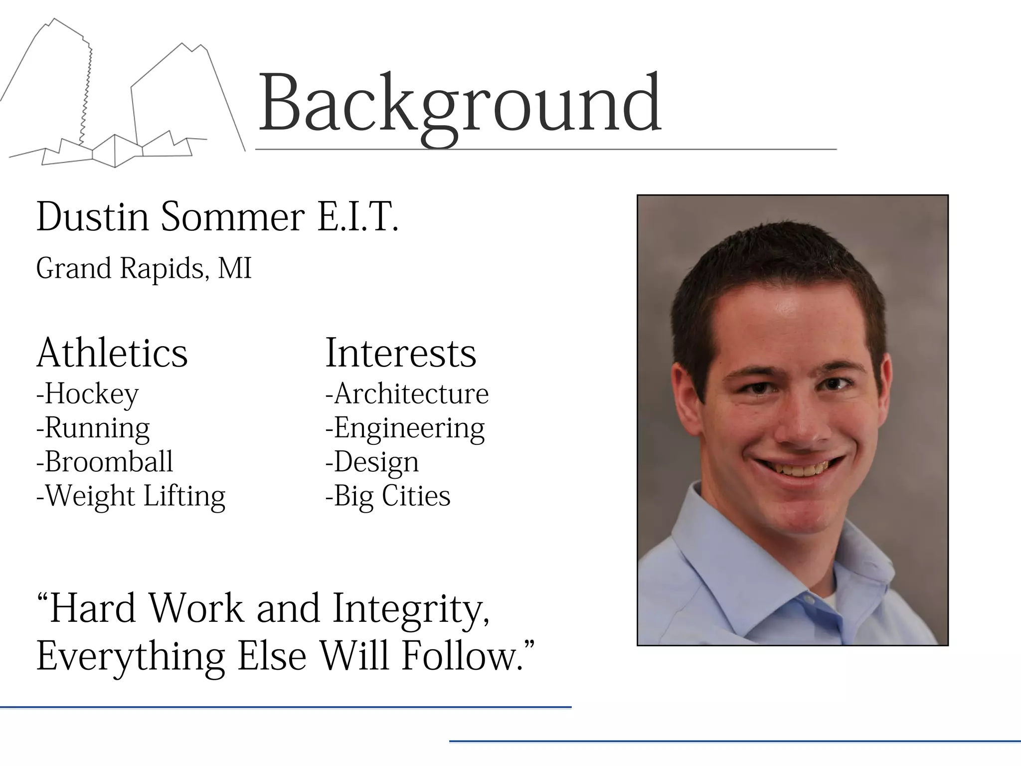 Dustin Sommer's Visual Resume | PDF | Business and Finance