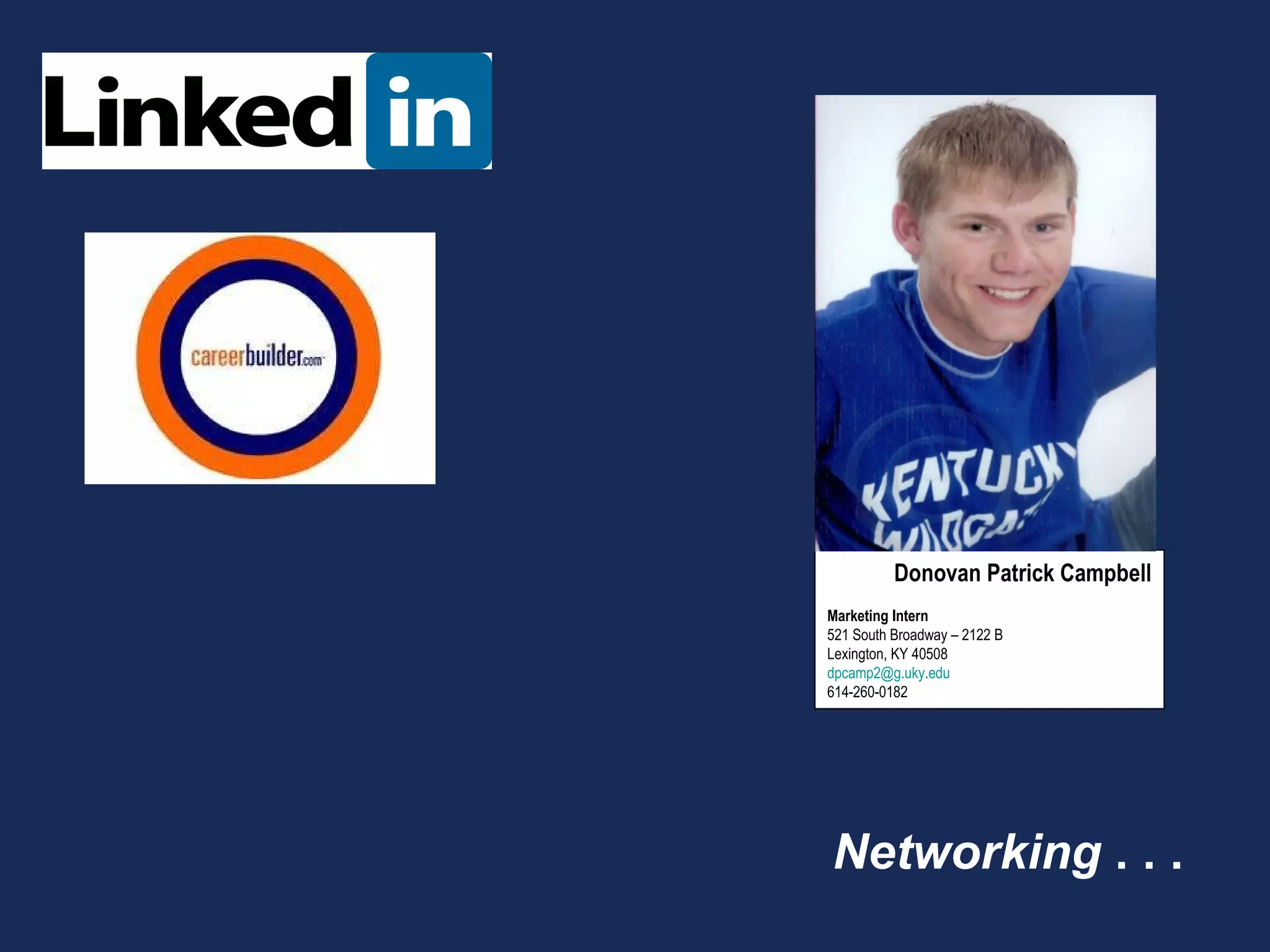 Visual resume assignment | PPT