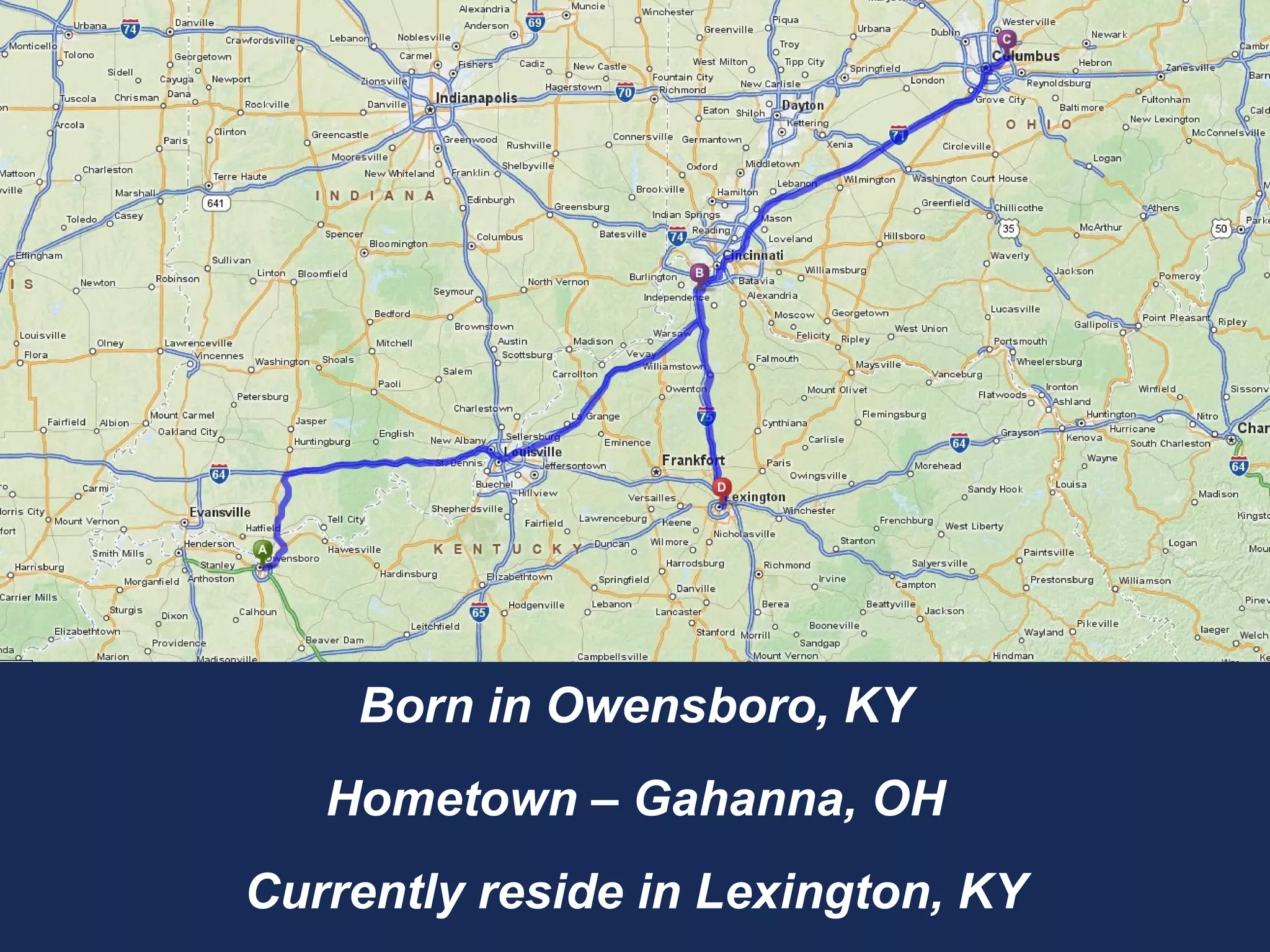 Visual resume assignment | PPT