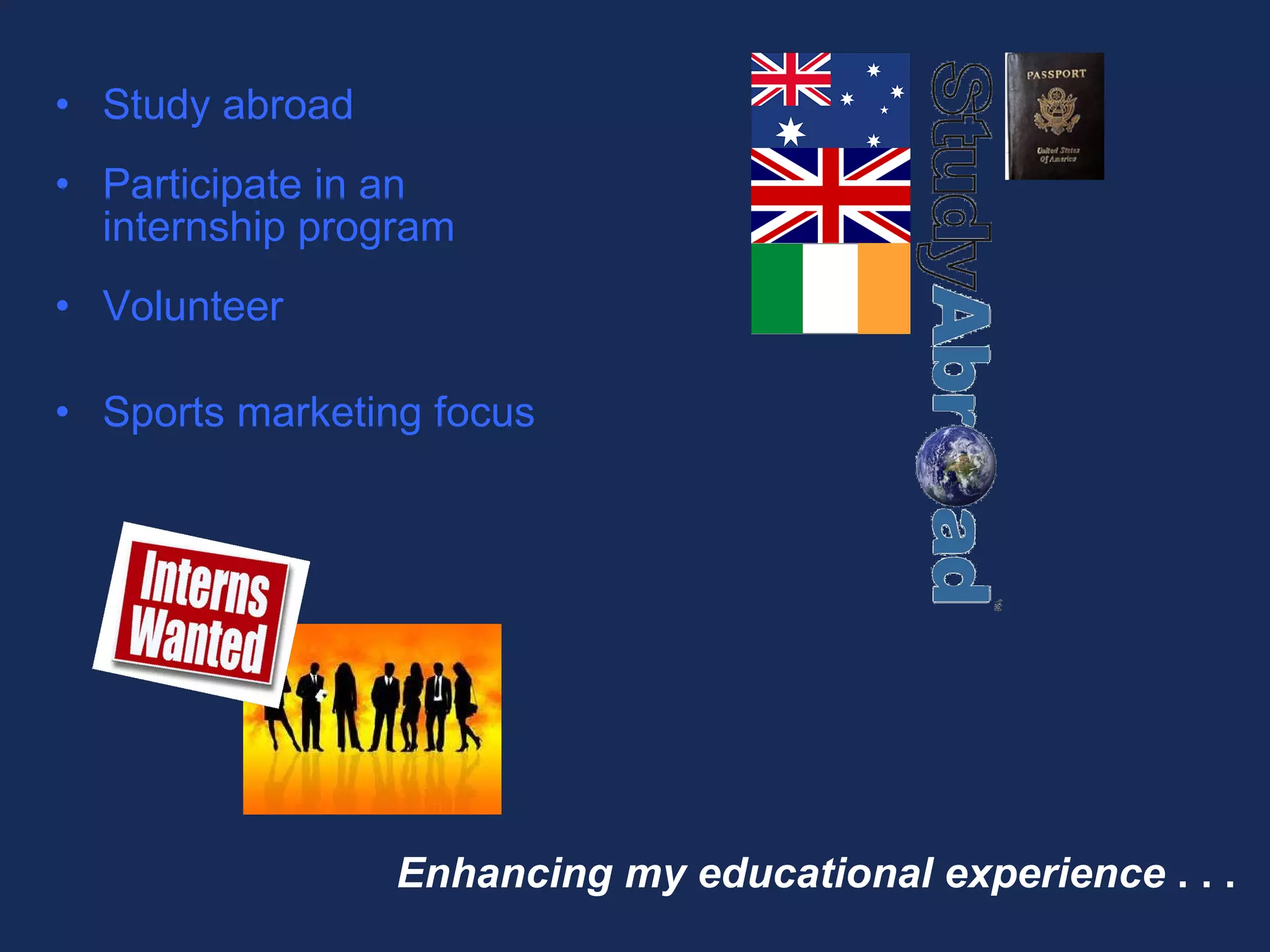 Visual resume assignment | PPT