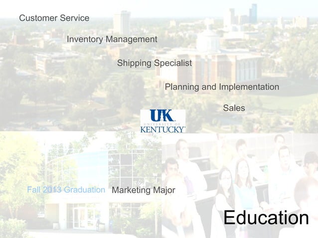 Visual resume assignment | PPT