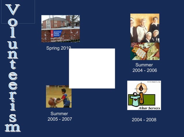 Visual resume assignment | PPT