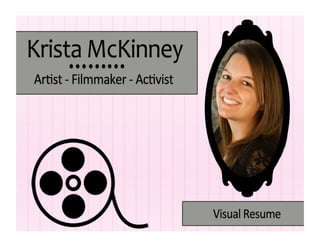 Krista McKinney Visual Resume | PDF