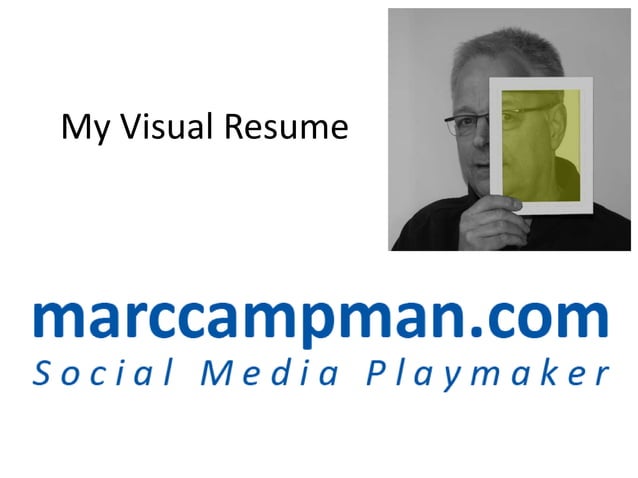 Visual Resume Mc | PPTX