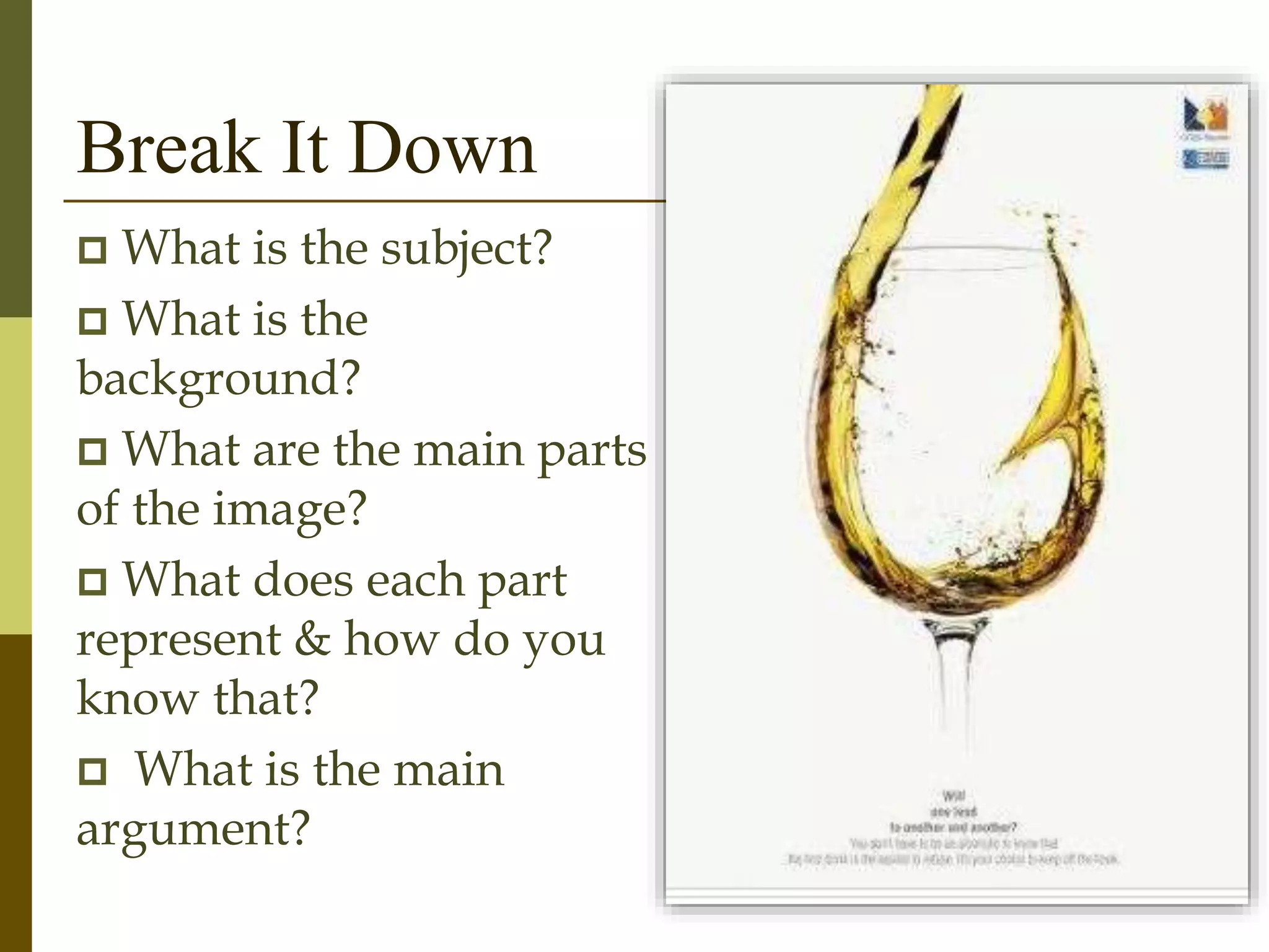 Visual Rhetoric and Analysis (Workshop for UTD Writing Center) | PPTX