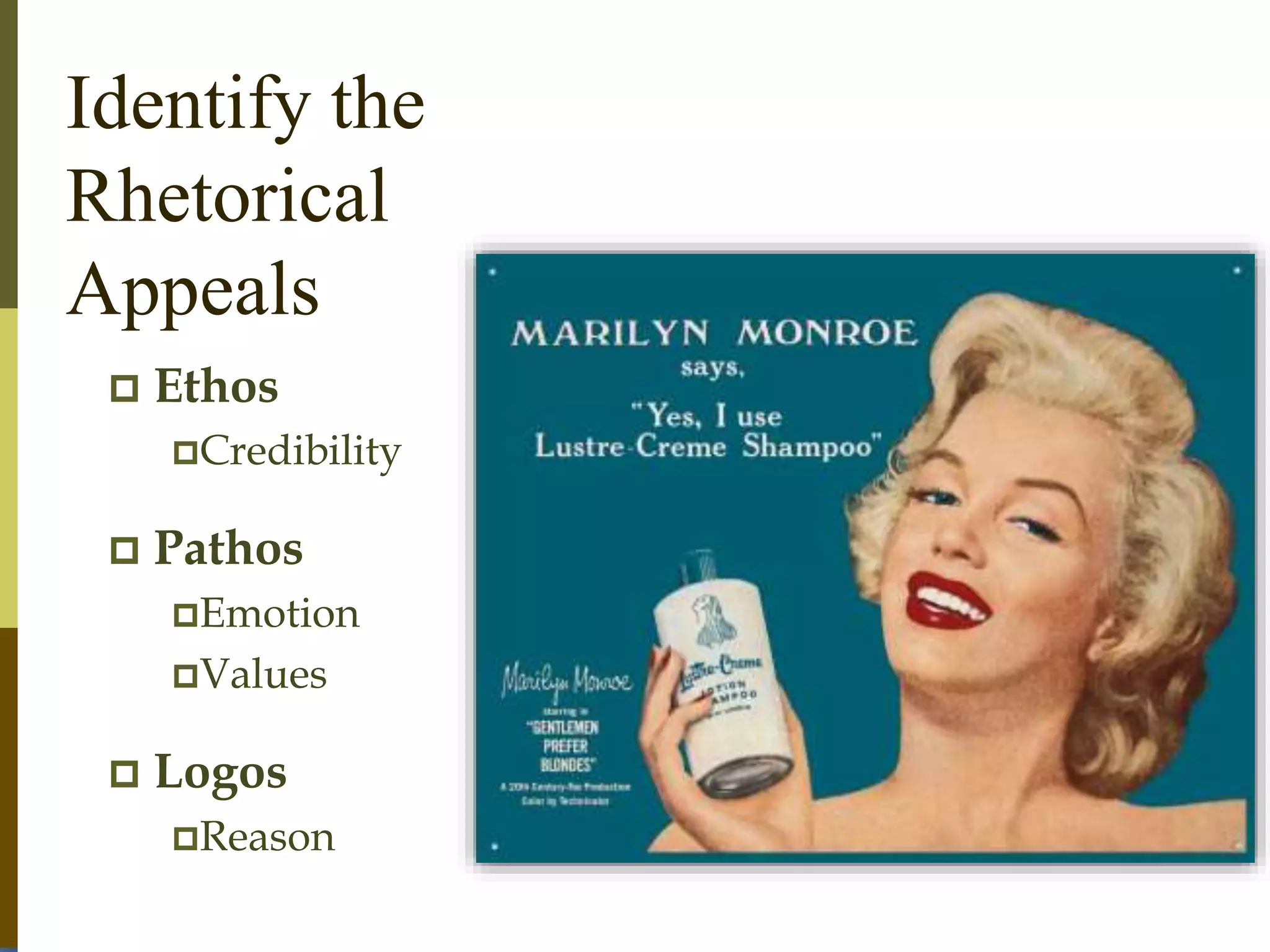 Visual Rhetoric and Analysis (Workshop for UTD Writing Center) | PPTX