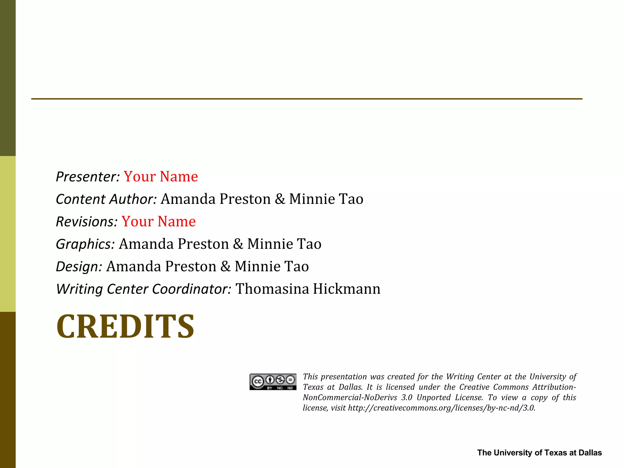 Visual Rhetoric and Analysis (Workshop for UTD Writing Center) | PPTX