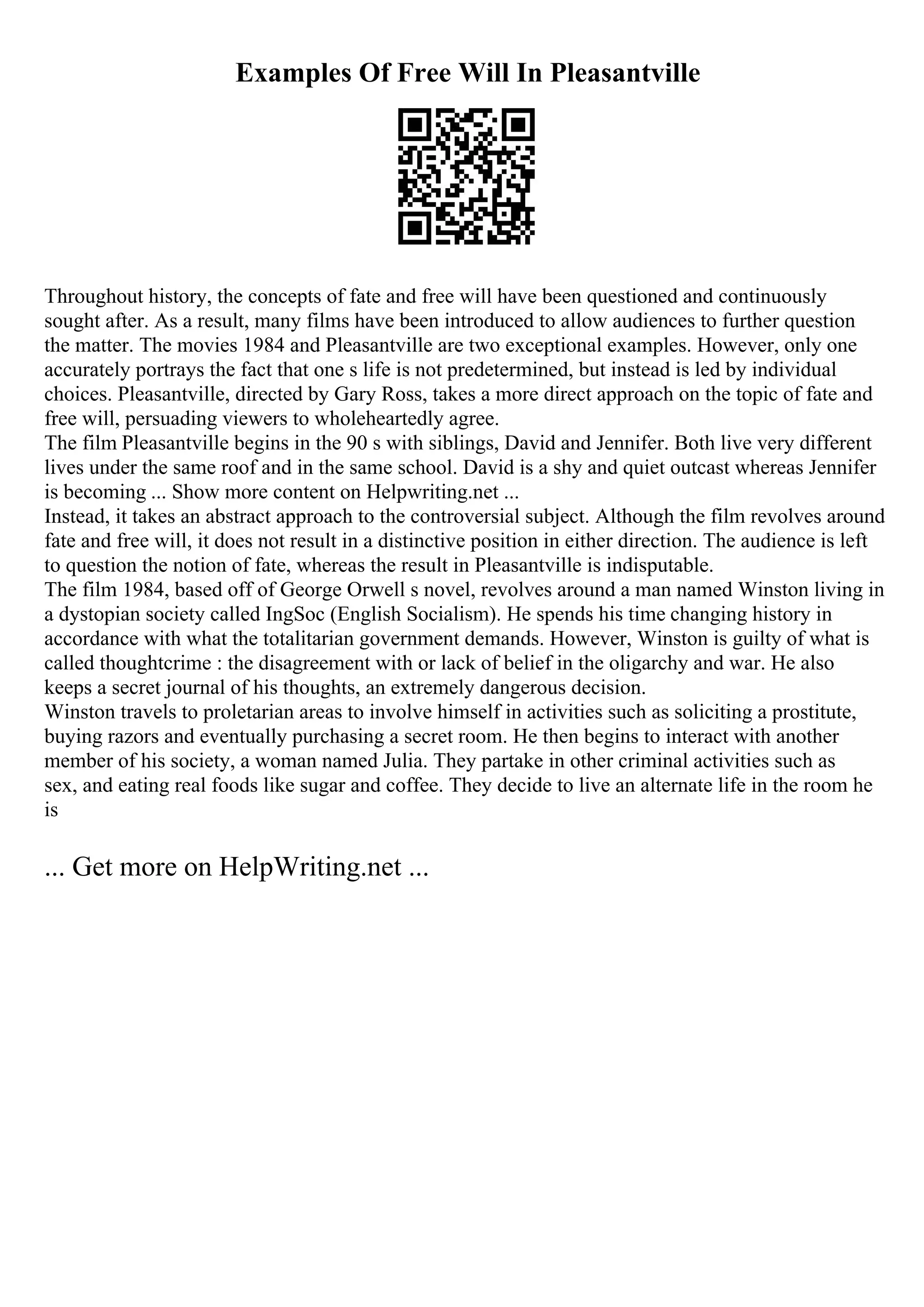 Visual Rhetorical Analysis Essay Examples | PDF
