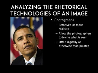 Visual rhetoric presentation | PPT