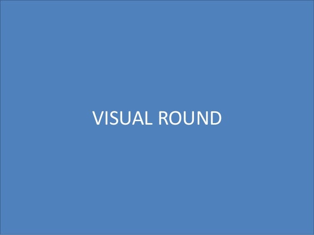 Visual round gandhi quiz