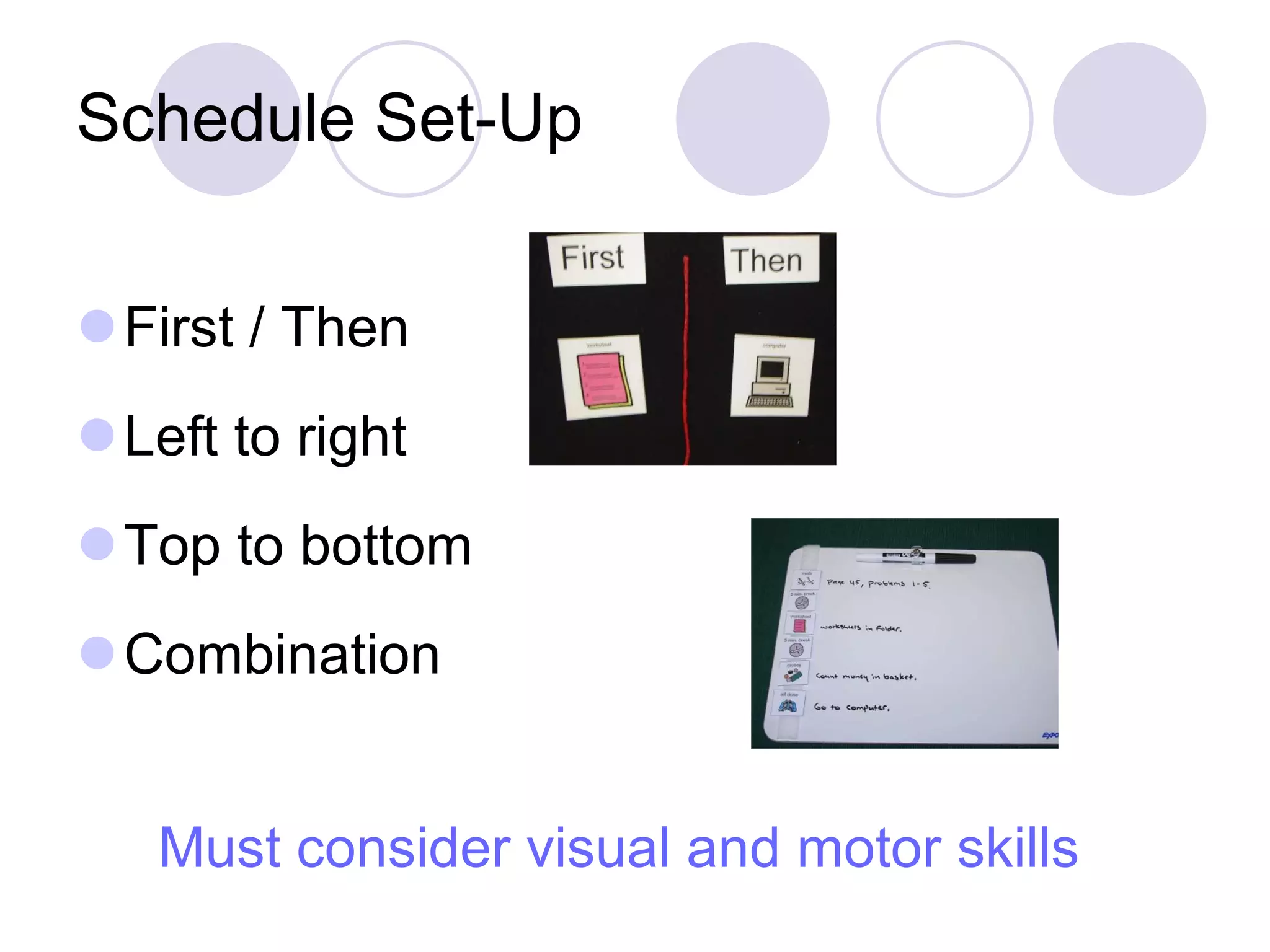 Visual schedules | PPT