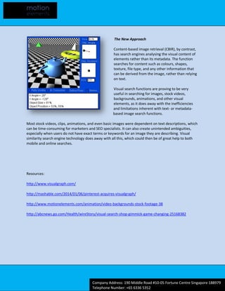 Visual search | PDF | Search | Internet