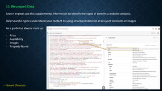 Visual Search and Image Search Optimization Techniques | PPTX | Search | Internet
