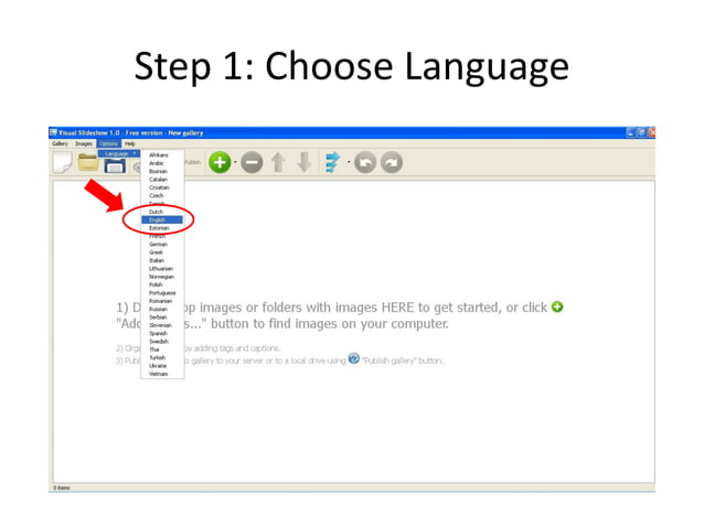 Visual slideshow | PPT