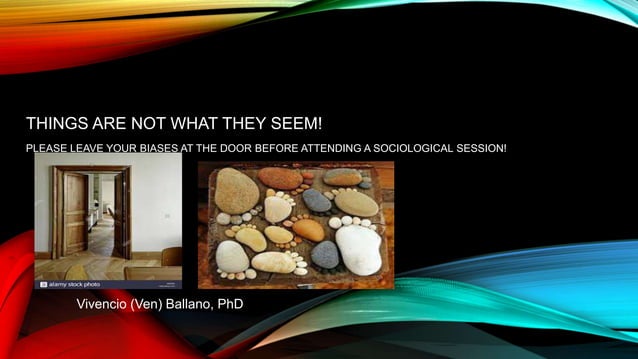 Visual sociology presentation | PPTX