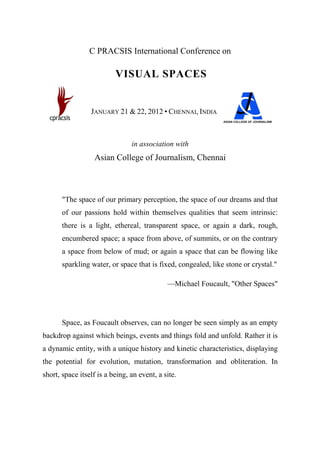 Visual spaces final__-1 | PDF