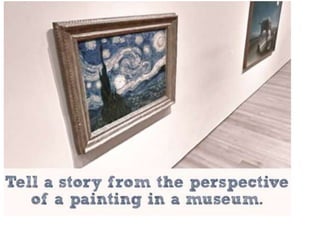 Visual story prompts project ideas | PPTX