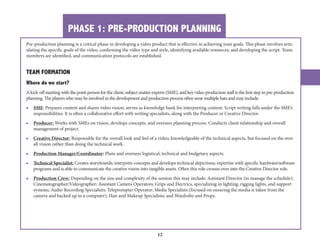 Visual Storytelling Guide: A Guide to the Video Production Process | PDF