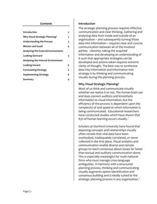 Visual Strategic Planning | PDF