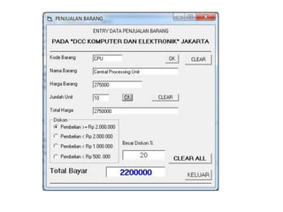 Modul Praktek Visual Studio | PPTX