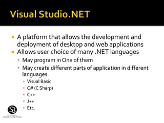 Visual studio.net
