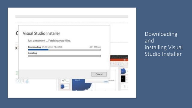 Visual studio | PPTX | Computing | Technology & Computing
