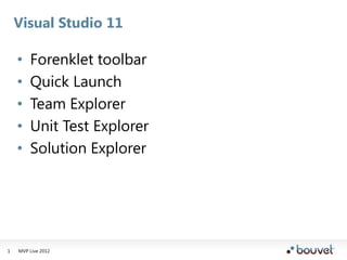 Asynkron programmering i Visual Studio 11 | PPT