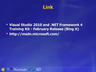 Visual Studio 2010 (ITFest) | PPT