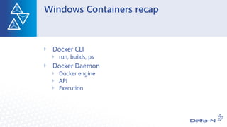 Docker containers en cross platform development | PDF