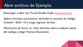 conociendo visual studio code - introduccion | PPTX